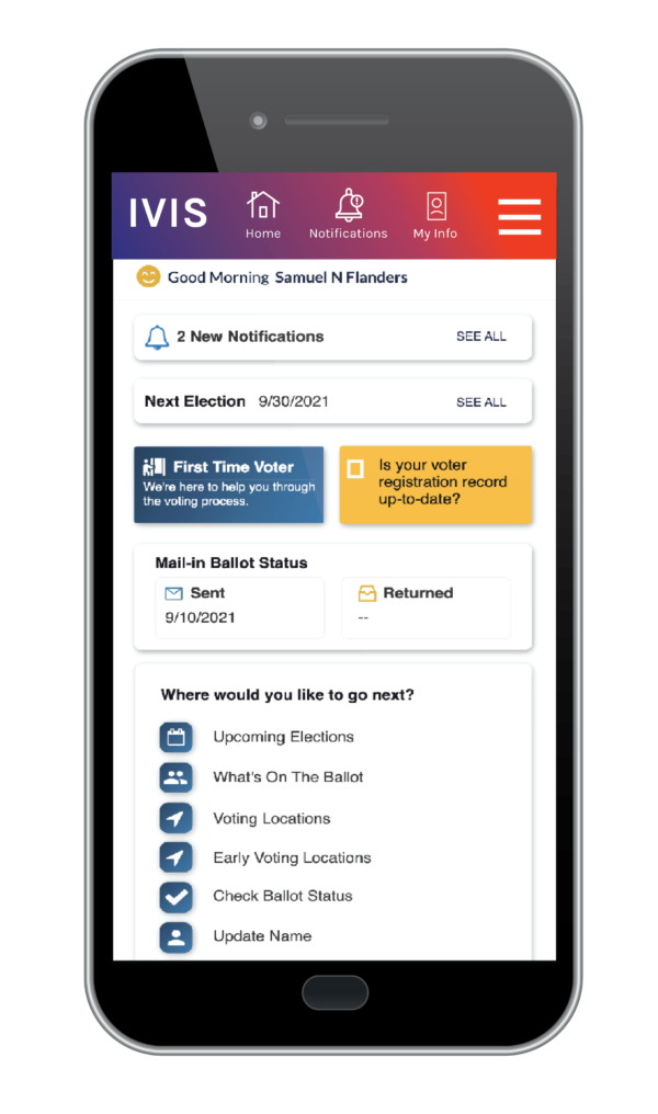 Intelligent Voter Information System (IVIS) | Civix